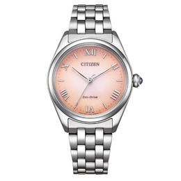 Citizen L Serie Damen Silberne Uhr EM1140-80X