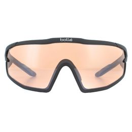 Boll&eacute; Bolle Sonnenbrille B-Rock Pro 12627 Matte Black Phantom Vermillon Gun Photochromic