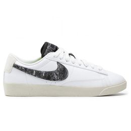 Nike Blazer Low Se Schn&uuml;rung wei&szlig;e Leder-Damen Trainer DA4934 100