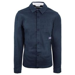 Ben Sherman Trucker Herren Navy Hemdjacke