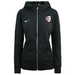 Nike Rugby Stade Toulousain Zip-Up-Hoodie Damen Schwarz Pullover 454221 010