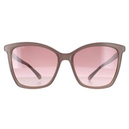 Jimmy Choo Square Damen Nude Braun Silber Spiegel ALI/S