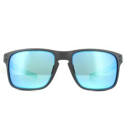 Oakley Lunettes De Soleil Holbrook MIX OO9384-10 Acier PRIZM SAPPHIRE POLARIS&Eacute;