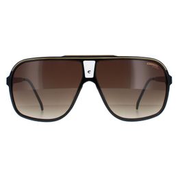 Carrera Aviator Herren Schwarz Gold Braun Gradient GRAND PRIX 3