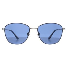 Smarty Square Unisex Blau Matte Silber Blau X1113