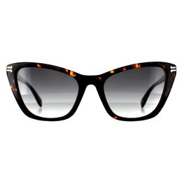 Marc Jacobs Cat Eye Damen Havanna Grau Farbverlauf MJ 1095/S