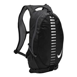 Nike Run Pendlerrucksack (Schwarz/Silber)