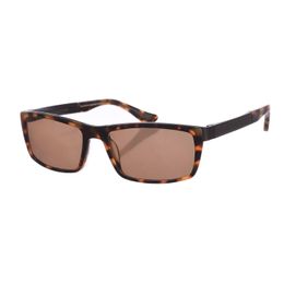 Rechteckige Sonnenbrille aus Acetat und Metall Z433 Herren