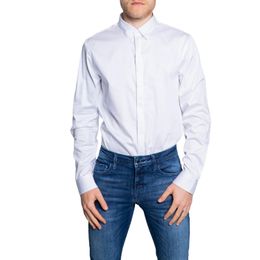 Armani Exchange Slim Fit Hemd - Wei&szlig;