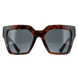 Versace VE4458 542987 donker havana donkergrijs zonnebril