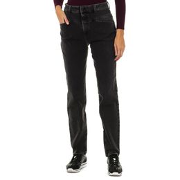 Armani Lange Stretch-Denim-Hose f&uuml;r Damen 6Y5J14-5D26Z
