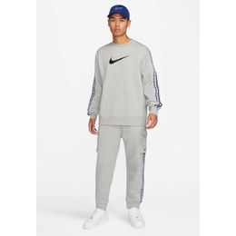 Nike Herren Fleece Sportswear Crew Neck Trainingsanzug in Grau