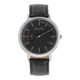 Simplifier la montre &agrave; bracelet en cuir 6500