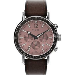 Timex Standard Chrono Herren Braun Uhr TW2W47300