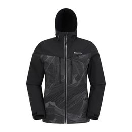 Mountain Warehouse Herren Illuminate II Soft Shell Jacke (Schwarz)