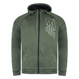New Balance Neues Gleichgewicht Long Sleeve Green Rei&szlig;verschluss Hartn&auml;ckigkeit Fleece Herren Track Jacke MJ13020 NSE