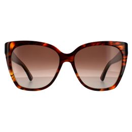 Moschino Square Damen Havana Gelb Braun Gradient Sonnenbrille
