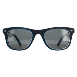Montana Square Unisex Schwarz Blau Rubbertouch Grau Polarisiert MP41 Sonnenbrille