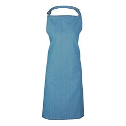 Premier Damen/Frauen Farben Bip Sch&uuml;rze mit Tasche (Blue Denim)