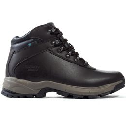 Hi-Tec Eurotrek Lite Waterproof Kunstleder Herren Wanderstiefel In Dunkelschokolade