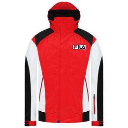 Fila Logo Mens Red Short Jacke