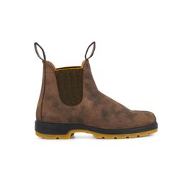 Blundstone #1944 Rustikaler Chelsea-Stiefel in Braun/Senf