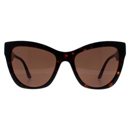 Versace Cat Eye Damen Havanna-Muster Dunkelbraun VE4417U