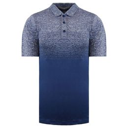 Puma Evoknit Performance Fit Short Sleeve Blue Ombre Mens Polo Shirt 595106 01