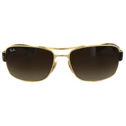Lunettes De Soleil Ray-Ban 3522 001/13 D&eacute;grad&eacute; Brun Or
