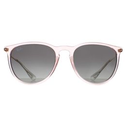 Ray-Ban Runde Damen Transparent Rosa Grau Gradient RB4171 Erika