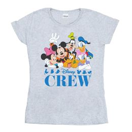 Disney - "Disney Friends" T-Shirt f&uuml;r Damen (Grau)