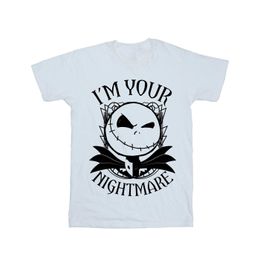 Disney - "Nightmare Before Christmas" T-Shirt f&uuml;r Herren (Wei&szlig;)