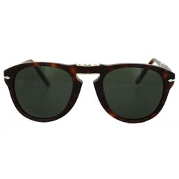 Persol Lunettes De Soleil PO0714 24/31 Havana Vert Pliing 54mm