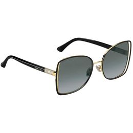 Jimmy Choo Frieda 2M2 9O Schwarze Sonnenbrille
