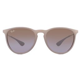 Ray-Ban Sonnenbrille Erika 4171 600068 Dark Rubber Sand Brown Gradient