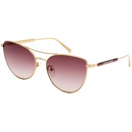 Longchamp LO134S Sonnenbrille Ros&eacute;gold / Bordeaux-Gradient