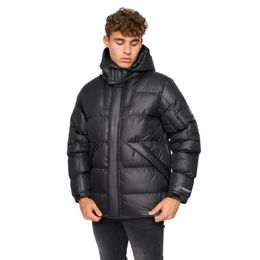 CrossHatch - "Camptor" Jacke Verkleidet f&uuml;r Herren (Schwarz)