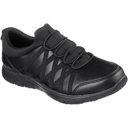 Skechers Damen Ghenter Dagsby Leder Schn&uuml;rsicherheitsschuhe