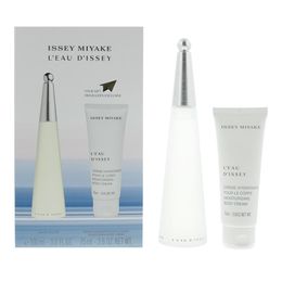 Issey Miyake L'Eau d'Issey Eau de Toilette 100ml & K&ouml;rpercreme 75ml Geschenkset