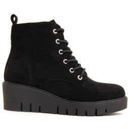 Montevita Keil-Stiefelette Bottivita55 In Schwarz