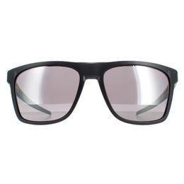 Oakley Square Mens Matte Black Ink/Prizm Black Polarized Leffingwell Sonnenbrillen