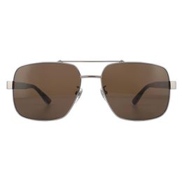 Gucci Sonnenbrille GG0529S 002 Ruthenium Havanna Braun
