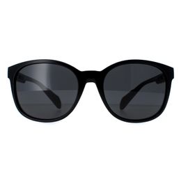 Adidas Oval Herren gl&auml;nzend schwarz Kontrast grau SP0011