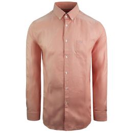 Lacoste gewebt regul&auml;res Fit Herren Pink Hemd