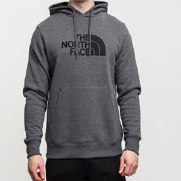 The North Face Mens Drew Peak Stickerei Overhead Hoodie grau