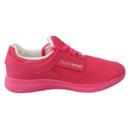 Plein Sport Women's Fuxia Beetroot Polyester Runner Becky Sneakers Shoes