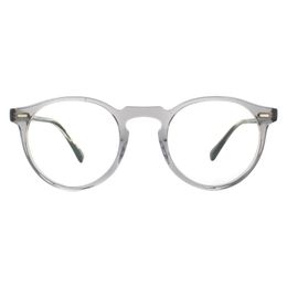 Oliver Peoples Brillenfassungen Gregory Peck OV5186 1484 Workman Grau Herren Damen