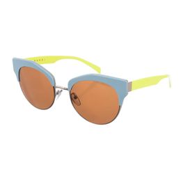 Marni ME635S Damen-Sonnenbrille aus Acetat in ovaler Form
