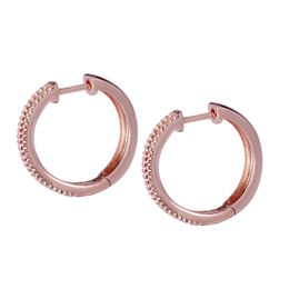 Orphelia 'Pascaline' Creolen f&uuml;r Damen, 925er Sterlingsilber, Ros&eacute;, ZO-7448