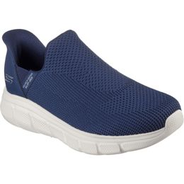 Skechers BOBS Sport B Flex Resilient Textile Herren Navy Sneakers